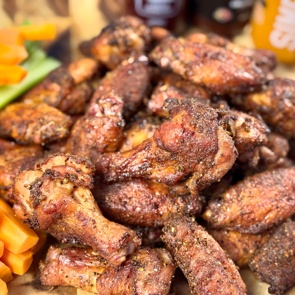 CRISPY SMOKED CHICKEN WINGS (TRAEGER METHOD) – Maritime Madness